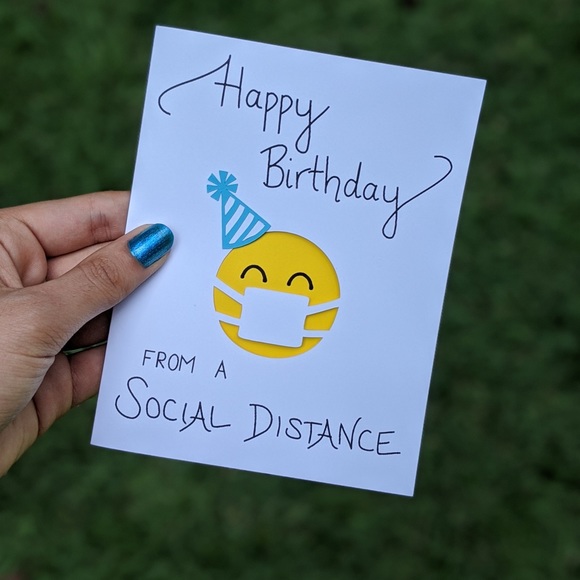 Triya Designs | Party Supplies | Happy Birthday From A Social Distance ...